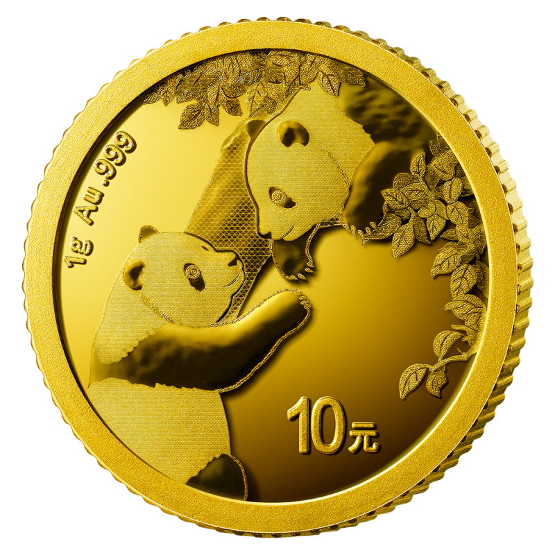 1g China Panda Goldm nze 2023 Baltic Edelmetalle 1g China Panda Goldm nze 2023 Baltic Edelmetalle