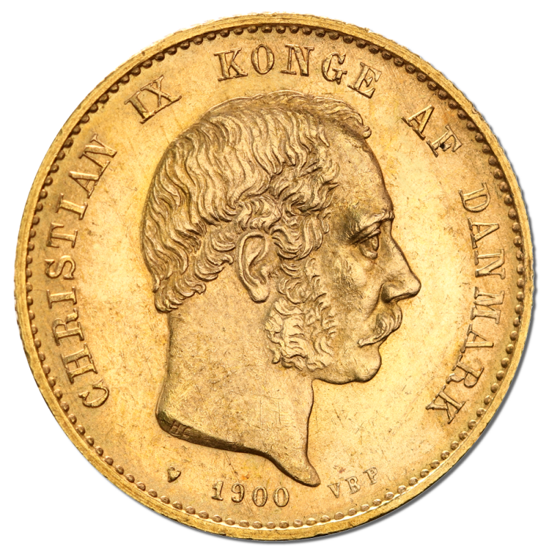 20 Kroner Christian IX D nemark Gold 1863 1906 Baltic Edelmetalle 20 Kroner Christian IX D nemark Gold 1863 1906 Baltic Edelmetalle
