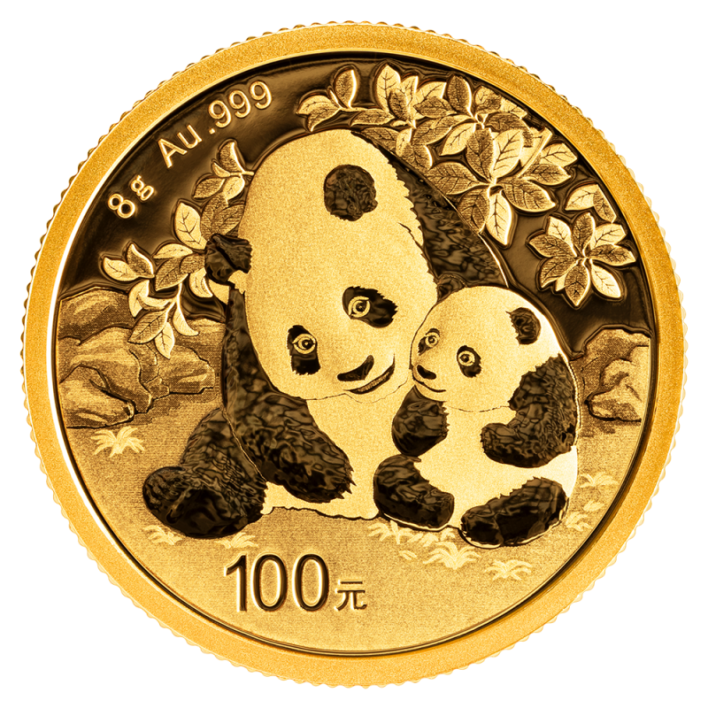 8g China Panda Goldm nze 2024 Baltic Edelmetalle 8g China Panda Goldm nze 2024 Baltic Edelmetalle